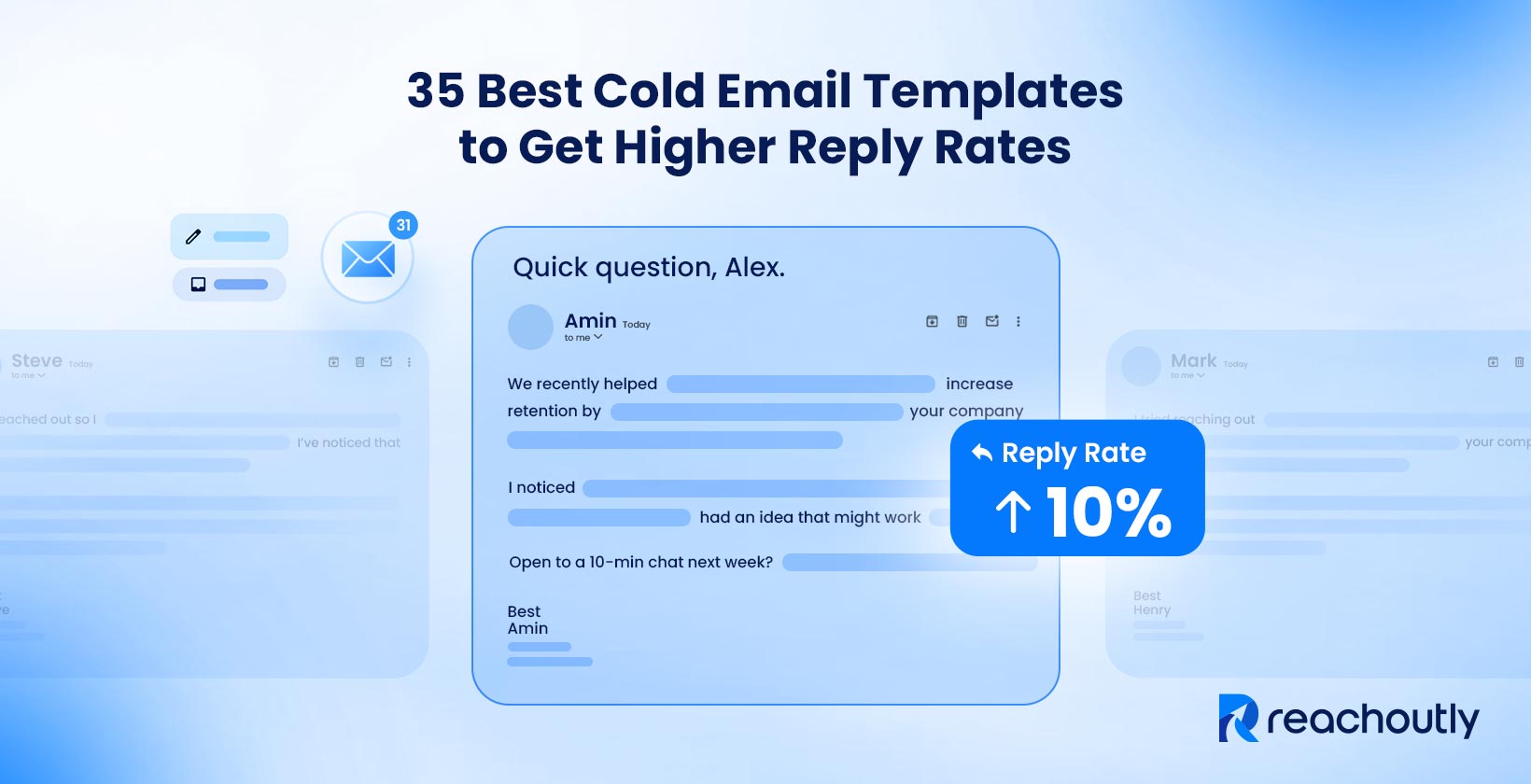 35 Best Cold Email Templates to Get Higher Reply Rates - Reachoutly